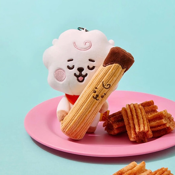 bt21 | Toys | Bt2 Rj Baby Sweet Things Churros Bag Charm | Poshmark